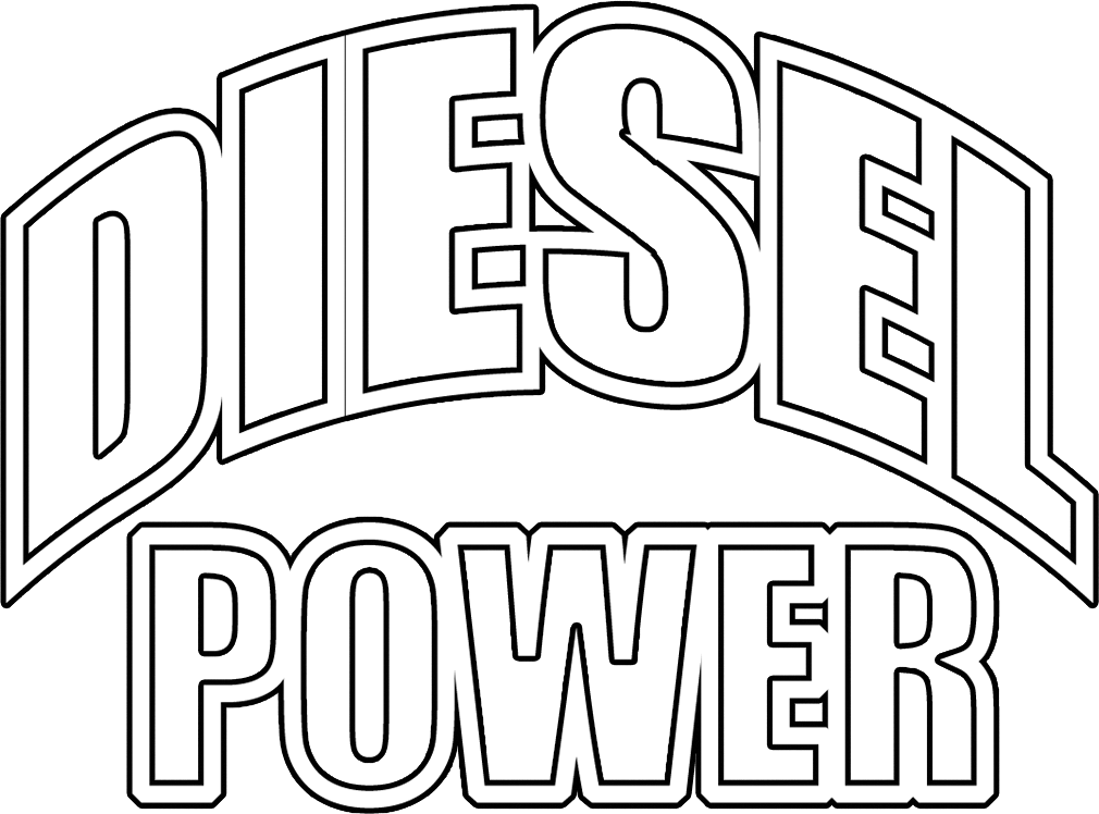 “DIESEL POWER” STICKER – MF PERFORMANCE